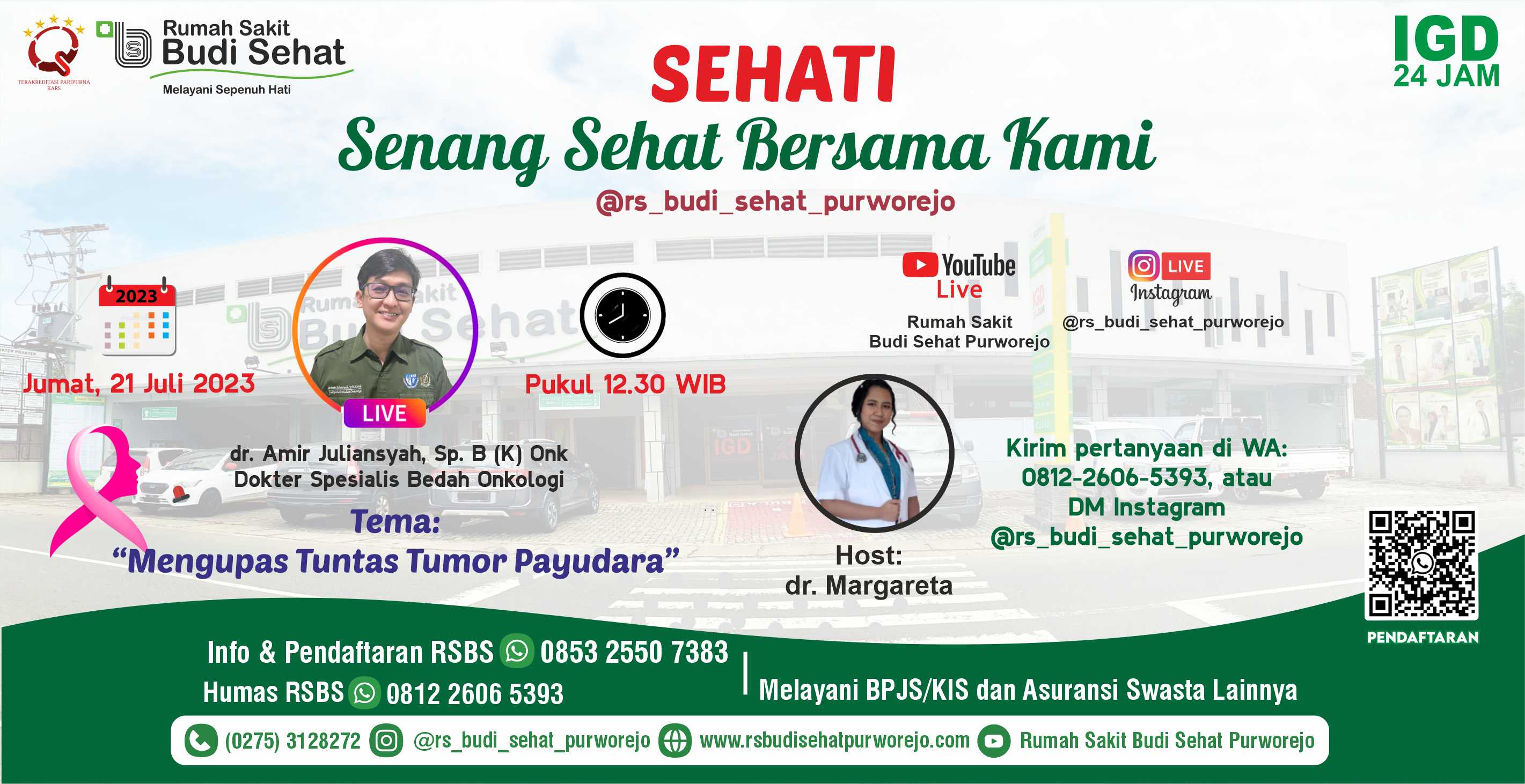 SEHATI (SENANG SEHAT BERSAMA KAMI) Mengupas Tuntas Tumor Payudara